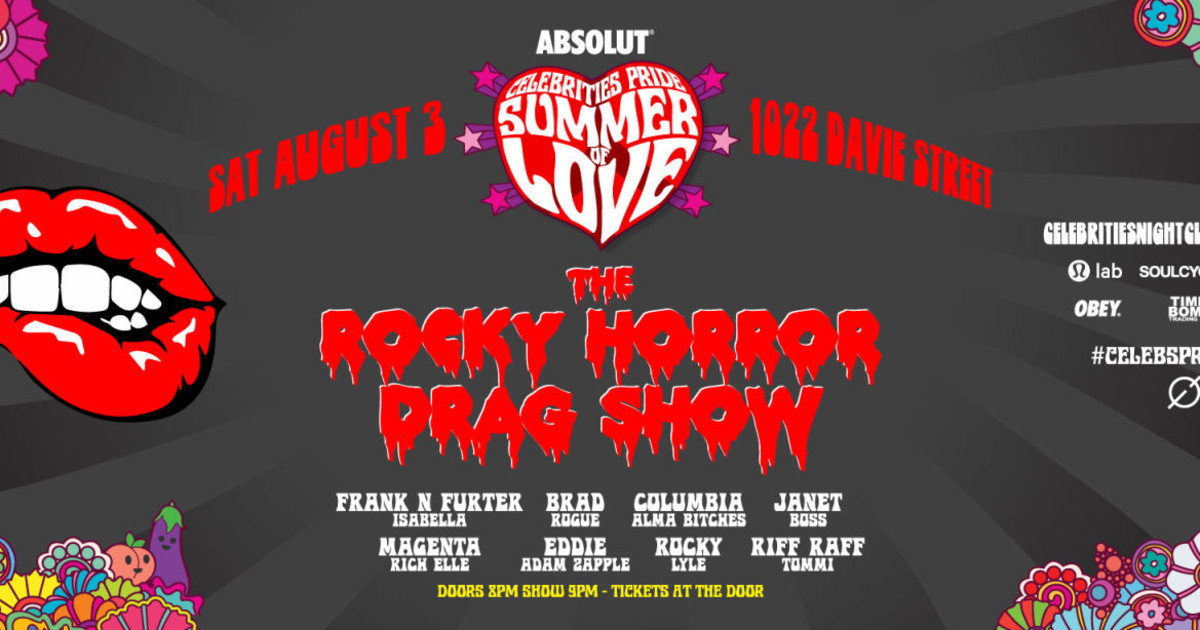 Rocky Horror Picture Drag Show at Celebrities #Pride2019 in