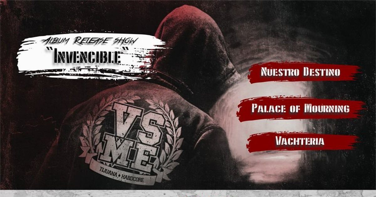 Versus Me: Album Release Show en Tijuana en Dragon Rojo Rock Bar