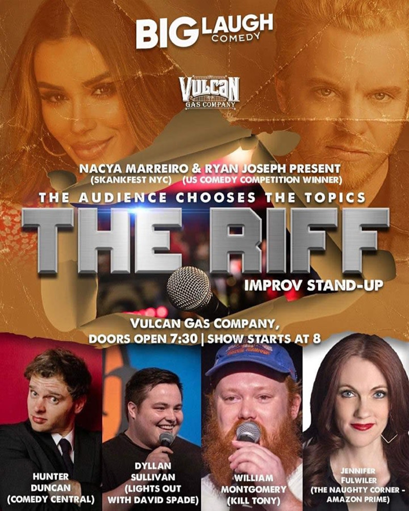 The Riff : Stand Up Comedy Improv in Austin at Vulcan Gas Company