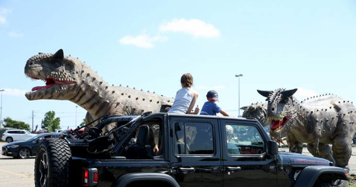 Jurassic Quest Drive Thru Dinosaur Experience in Foxborough at
