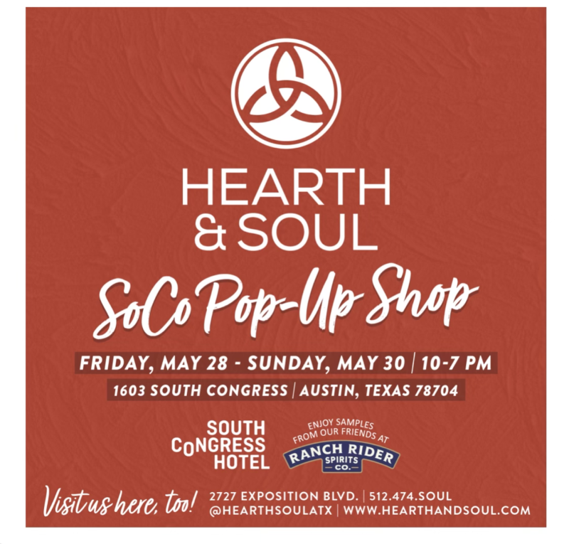 SoCo Pop-Up Shop in Austin at 1603 South Congress Ave