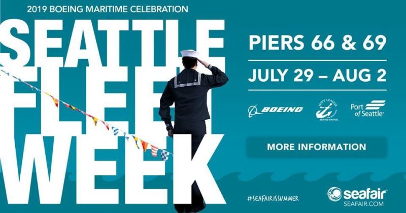 Seattle Fleet Week in Seattle at Seafair Festival