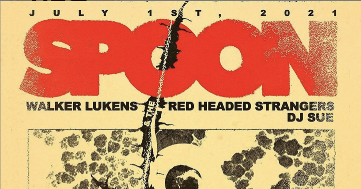 SPOON w/ WALKER LUKENS & THE REDHEADED STRANGERS, DJ SUE in Austin