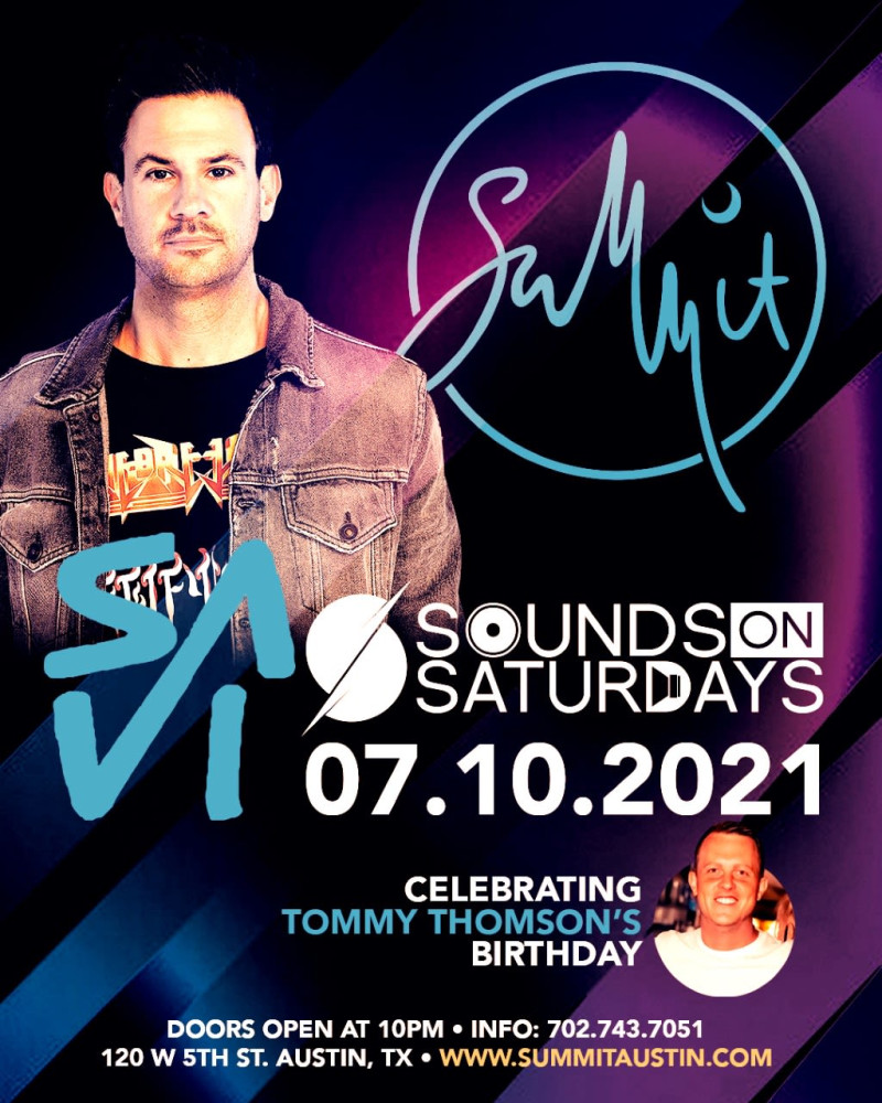 SOUNDS ON SATURDAYS WITH SAVI • CELEBRATING TOMMY THOMSON'S