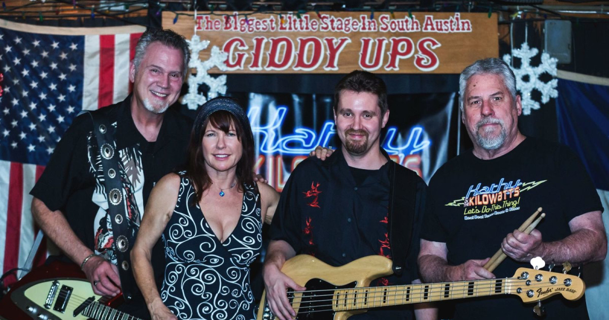 Kathy Murray & The Kilowatts in Austin at Giddy Ups