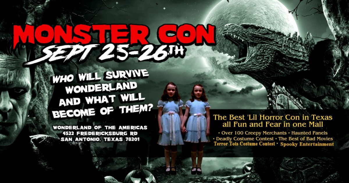 Monster-Con 2021 in Balcones Heights at Wonderland Of The