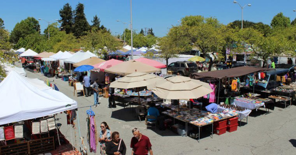 Berkeley Flea Market in The Bay Area at Ashby BART station