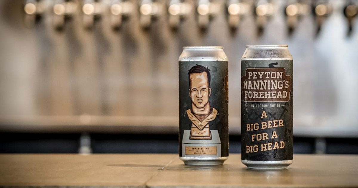 peyton manning forehead