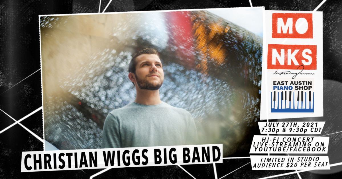 Christian Wiggs Big Band - Livestream Concert w/In-Studio