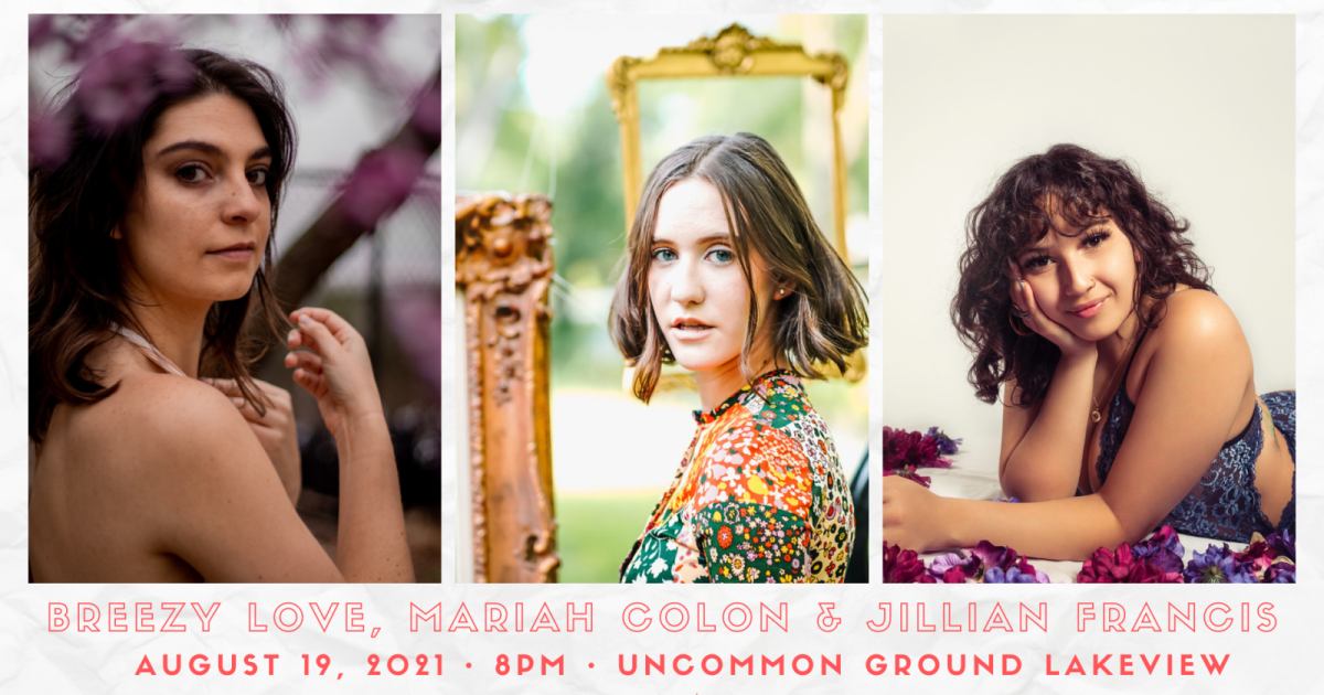 Breezy Love, Mariah Colon & Jillian Francis in Chicago at