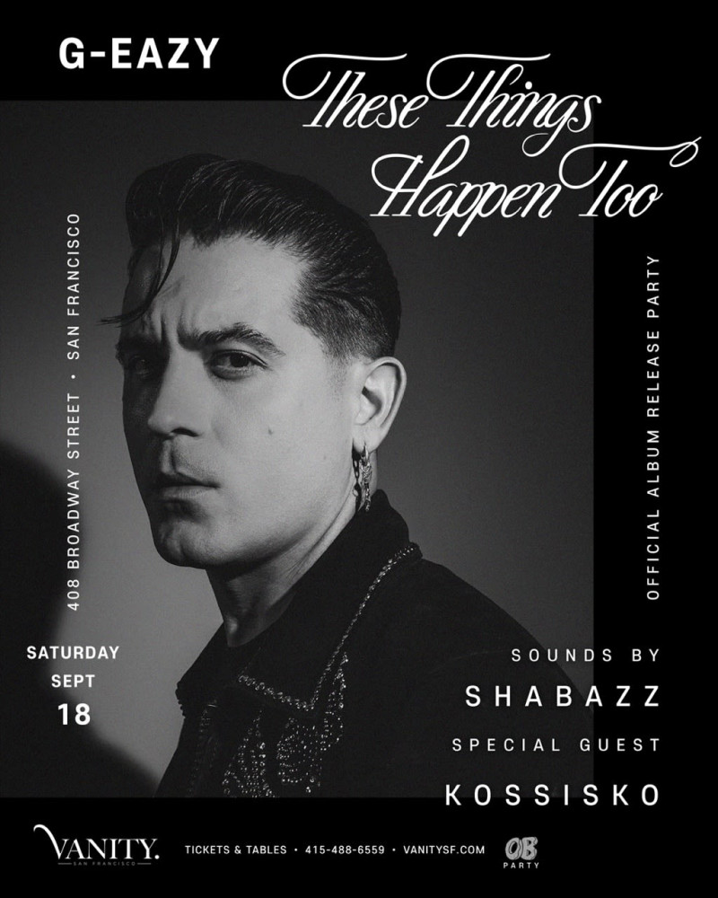 G Eazy These Things Happen Tracklist