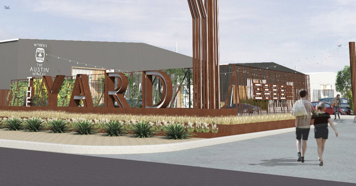 Pola Negri & Josephine Baker Mural Reveal in Austin at The Yard