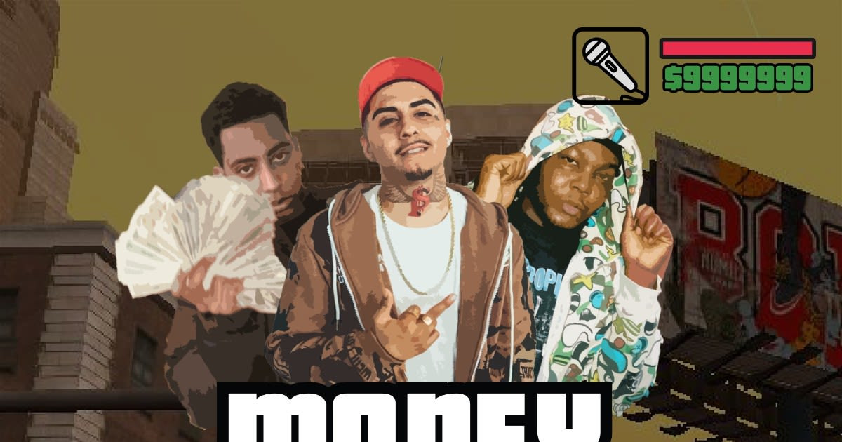 Money Sign Suede with Lil Woadie, Thee Prophecy & Bearcap in