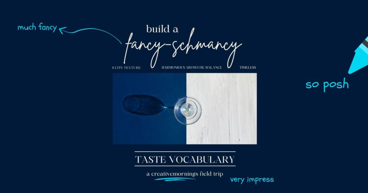 Build a fancy-schmancy taste vocabulary in Denver & Boulder at