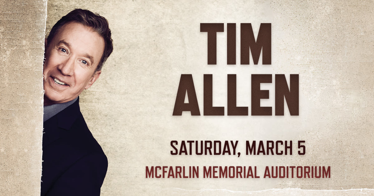 Tim Allen in Dallas at McFarlin Auditorium