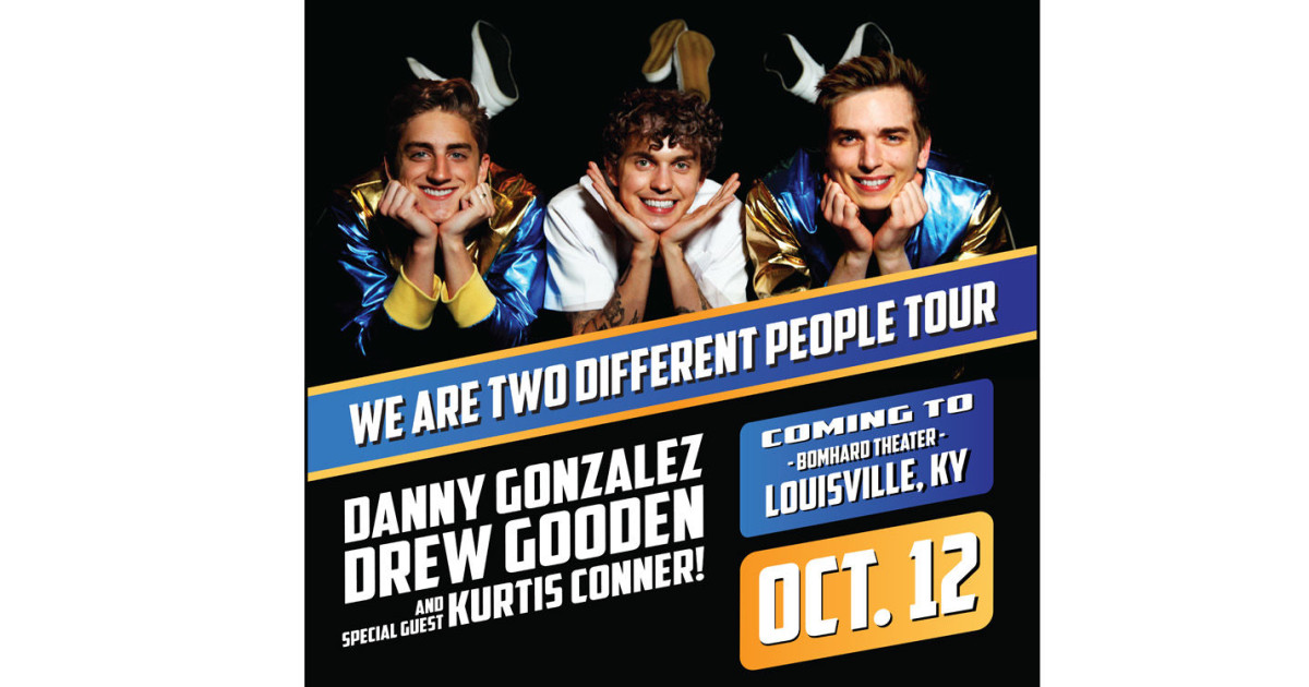 We Are Two Different People Tour in Louisville at Bomhard Theater