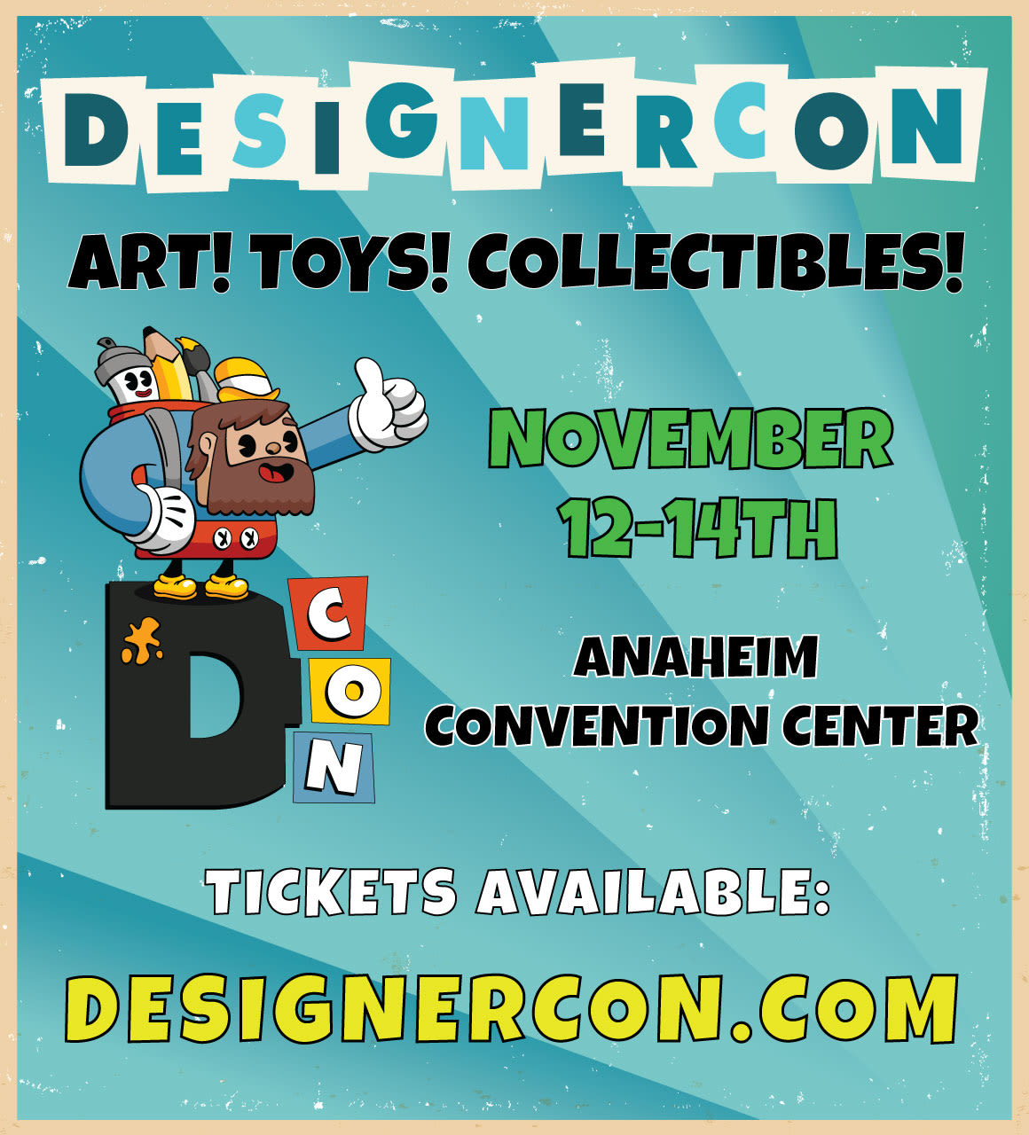 DesignerCon 2021 in Anaheim at Anaheim Convention Center
