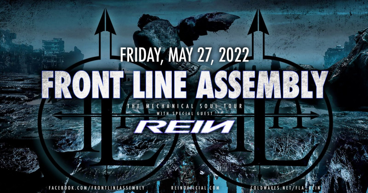 Front Line Assembly The Mechanical Soul Tour In Austin At