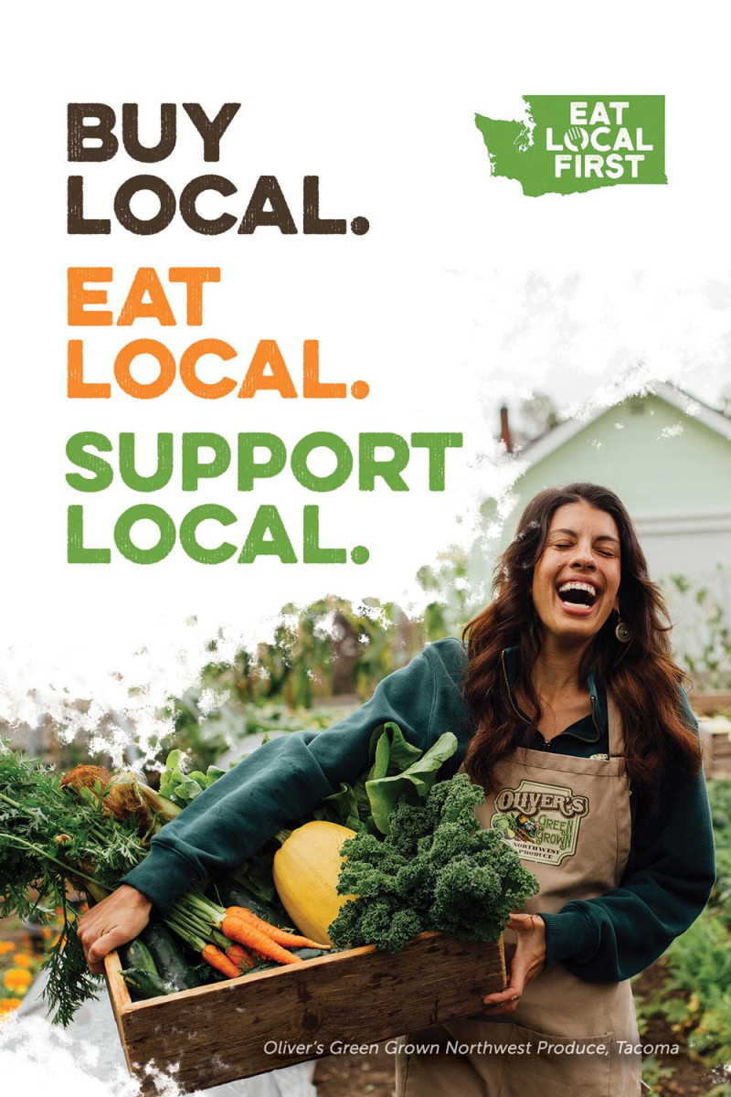Eat Local Poster