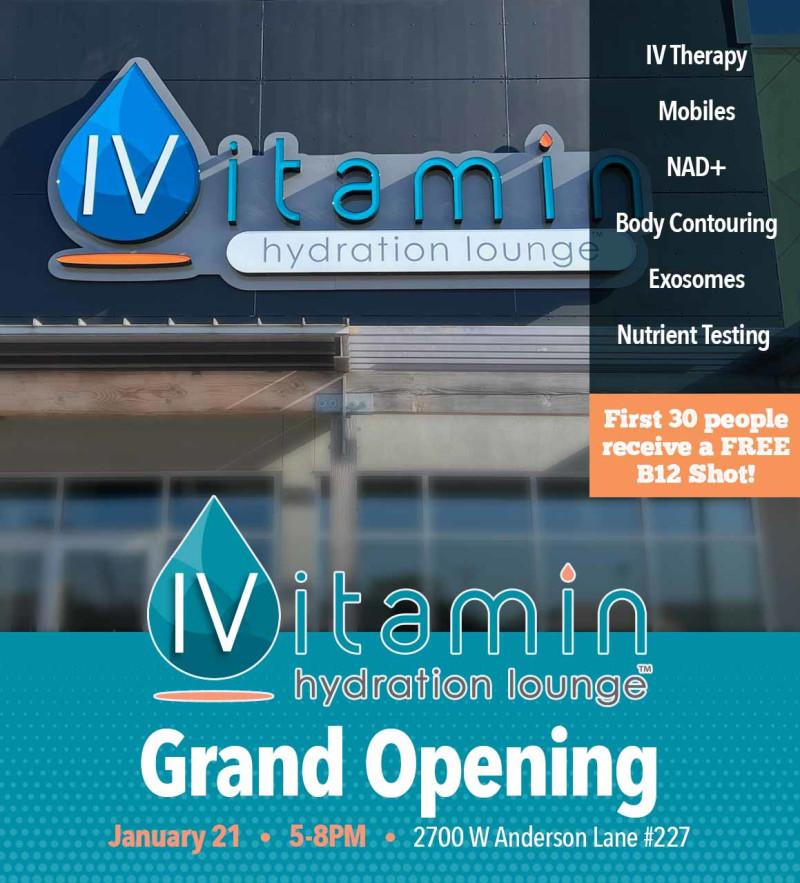 Celebrate IVitamin Hydration Lounge's North Austin Grand