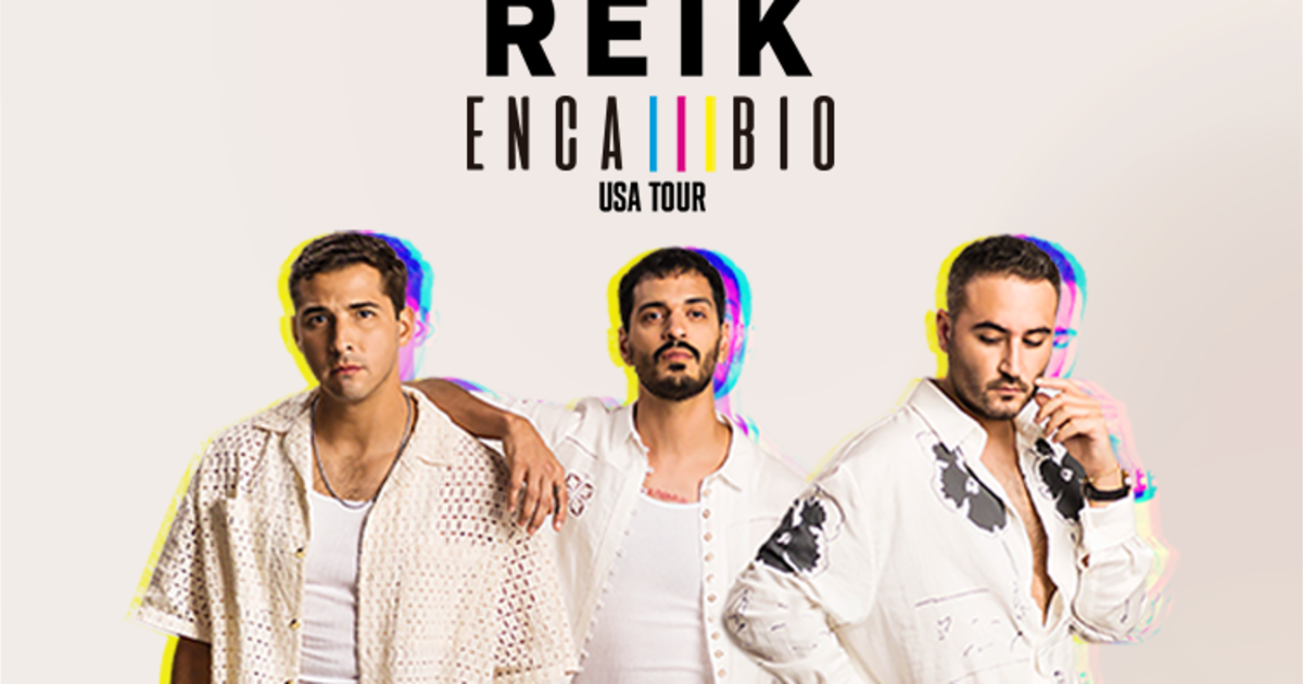 Reik in Anaheim at Honda Center