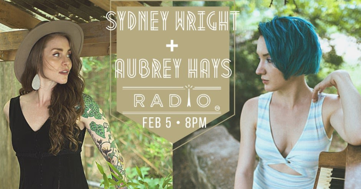 SYDNEY WRIGHT // AUBREY HAYS (INSIDE) in Austin at Radio Coffee
