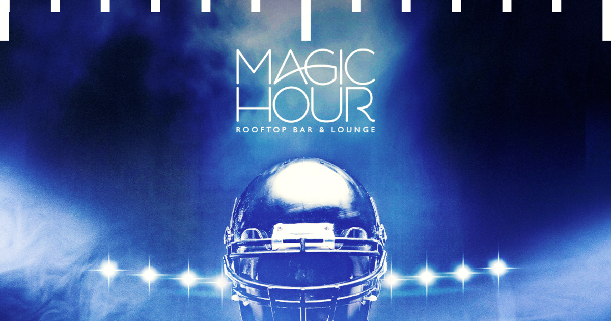 Magic Hour Rooftop Bar & Lounge at Moxy Times Square's Big Game
