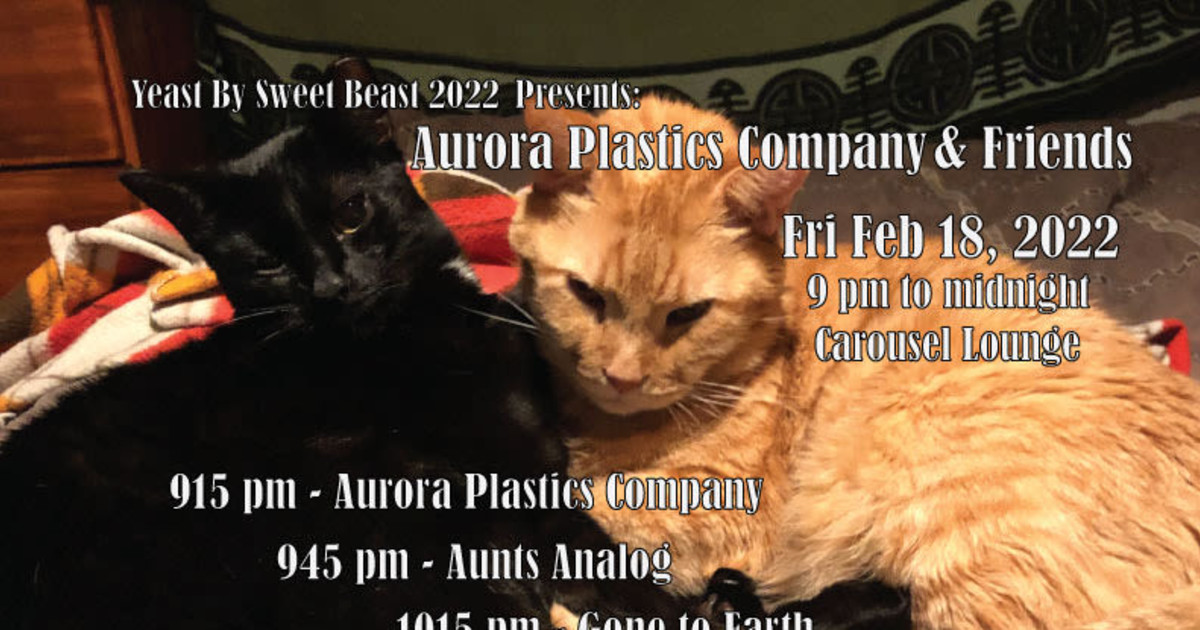 Aurora Plastics Company & Friends at Carousel Lounge in Austin at