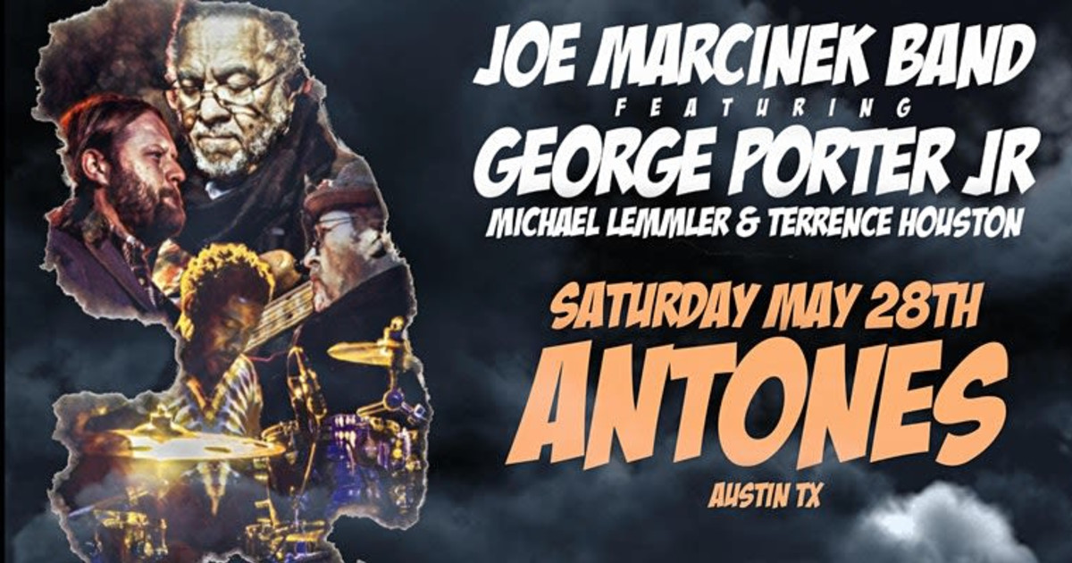 Joe Marcinek Band featuring George Porter Jr. (of The Meters) in