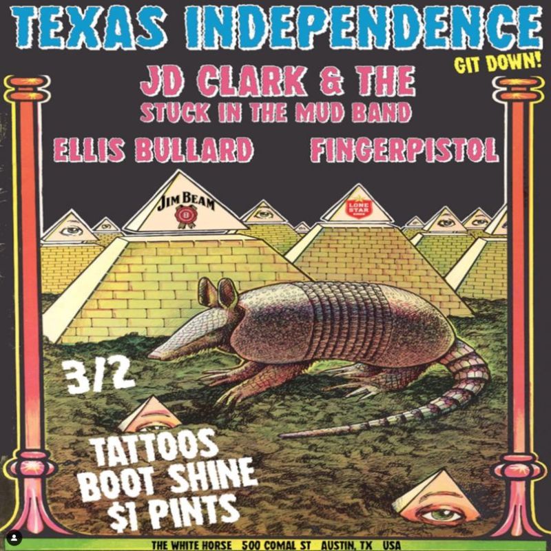 Texas Independence Git Down w/ JD Clark, Ellis Bullard,