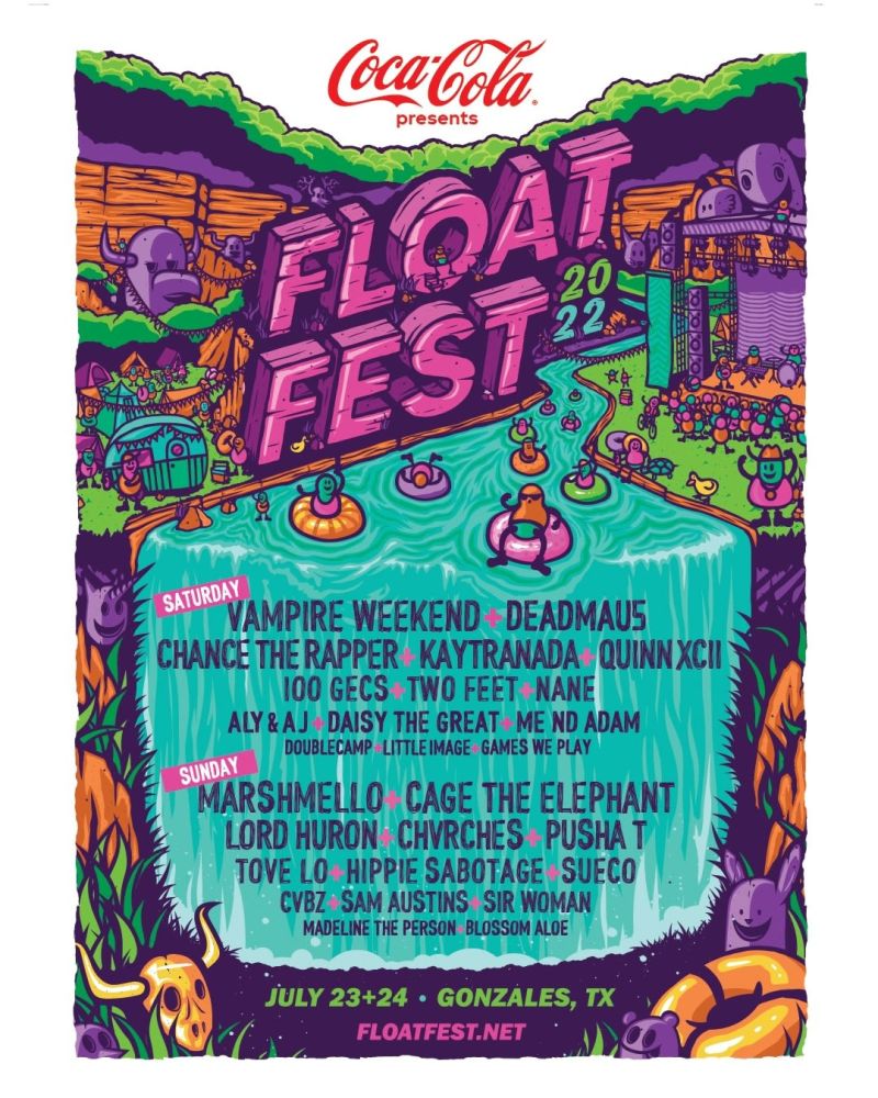 Float Fest 2022 in San Antonio at Gonzales, TX