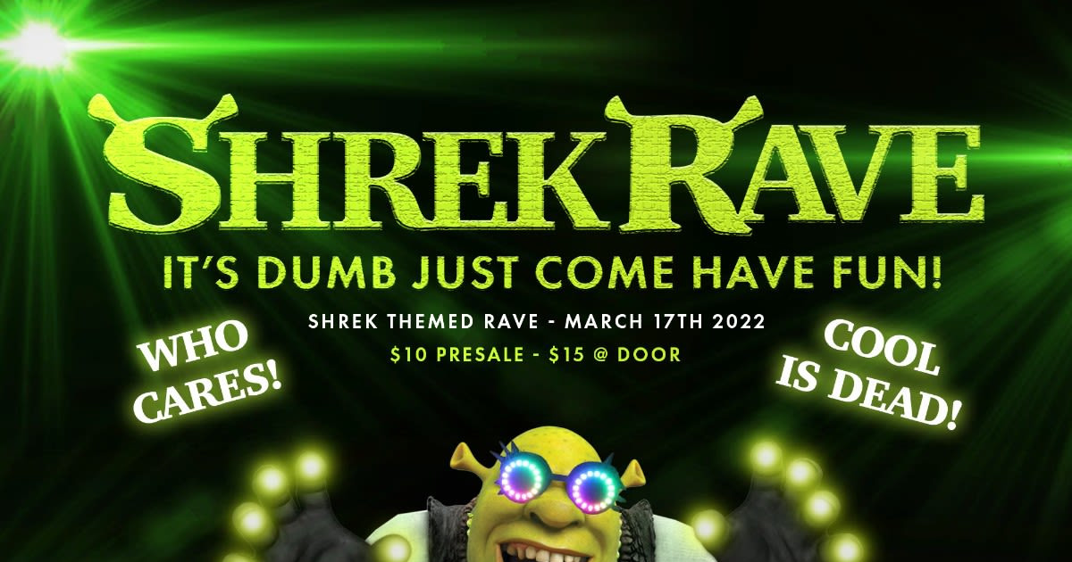 Shrek Rave in los angles at 1720